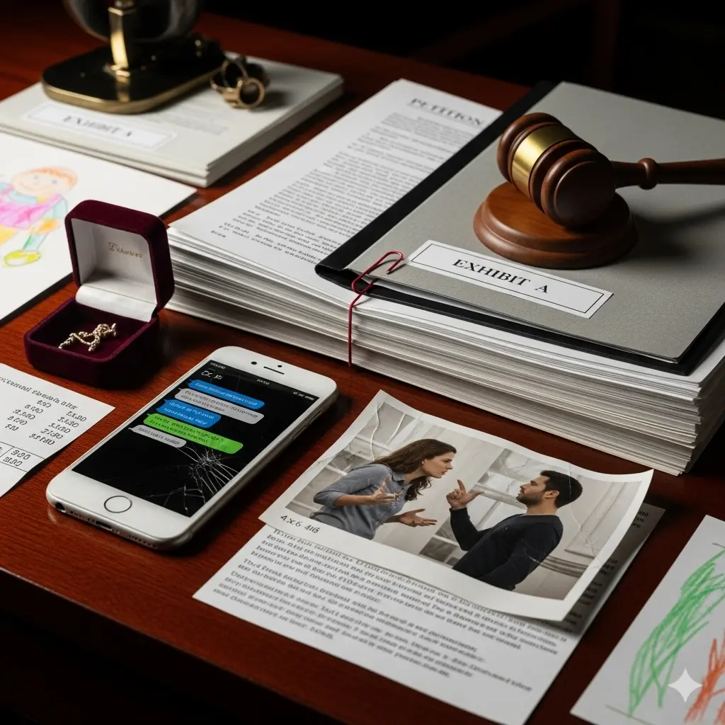 Acceptable Evidence in Divorce Cases | Antalya Divorce Lawyer Guide